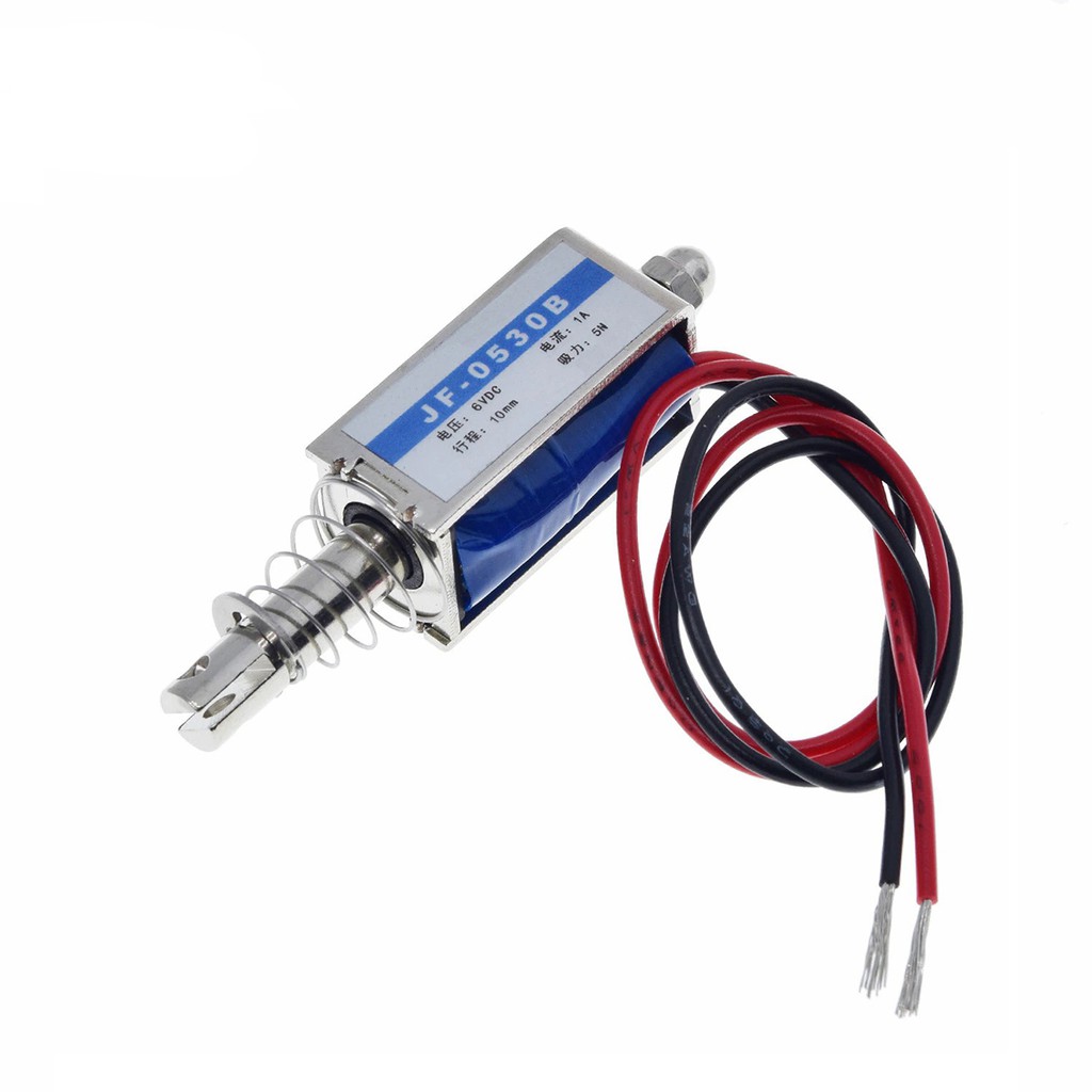 Mini Solenoide 6v 1a Arduino Robotica Projetos | Shopee Brasil