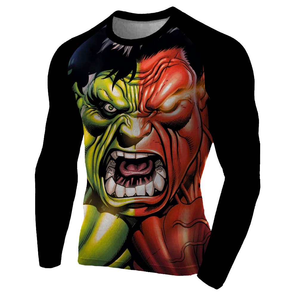 Rash Guard HULK 2 Masculina Atlética | Shopee Brasil