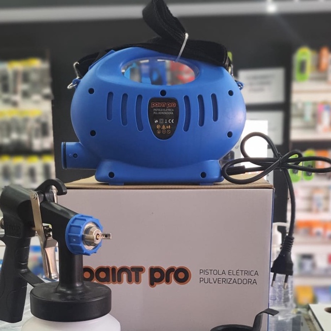 Pistola Elétrica Pulverisadora 650w 3 Regulagens Spray Bivolt Pait Pro Evolution Plus | Shopee ...