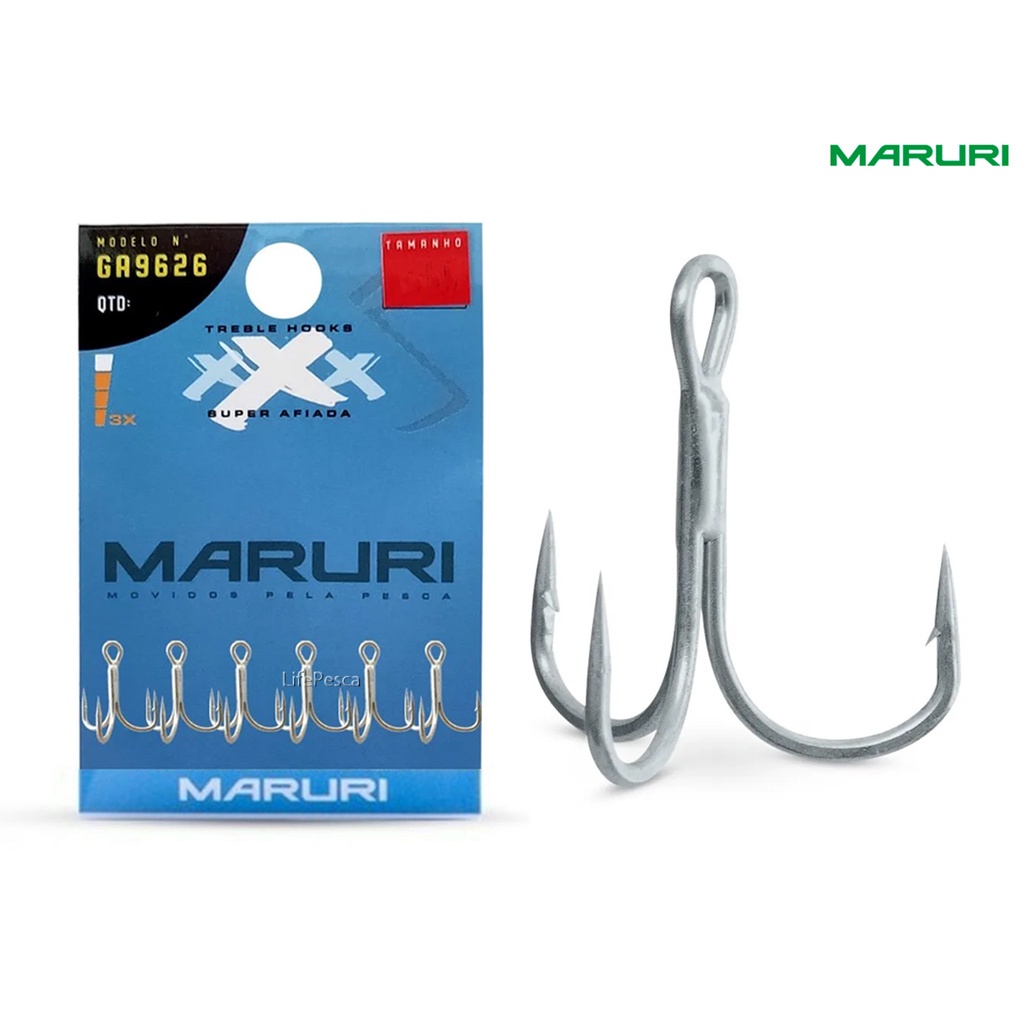 Garateia Reforçada Maruri 3X GA9626 Nº 2 - 6 Peças | Shopee Brasil