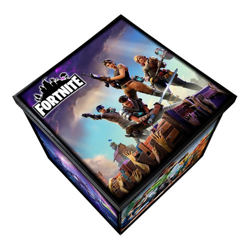 Fortnite - Caixa Box Decorativa Em Madeira Mdf Game | Shopee Brasil