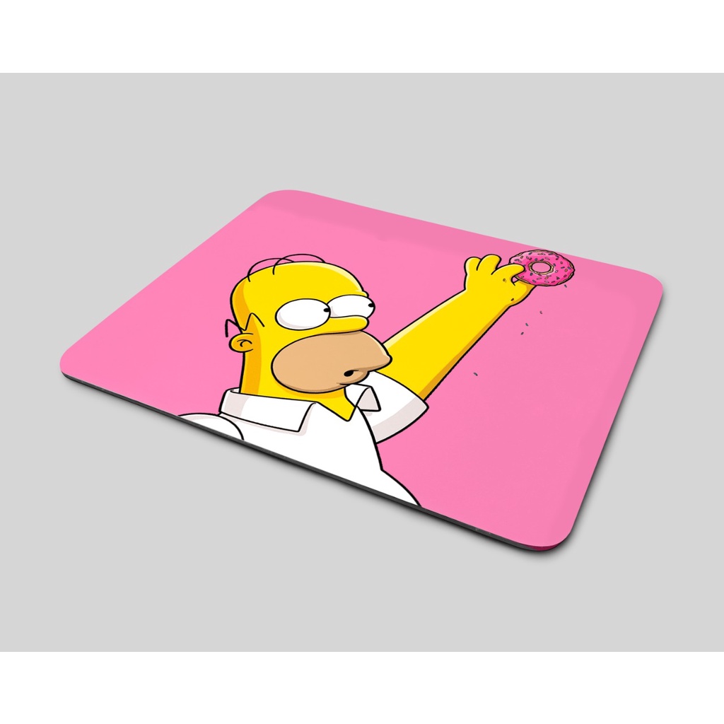 Mouse pad personalizado grande 20x24 Homer Simpsons | Shopee Brasil