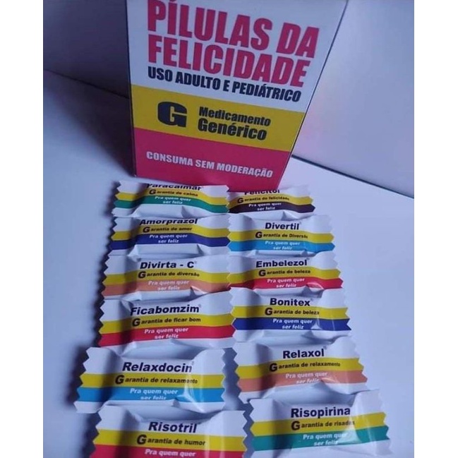 Balinha Pilula Da Felicidade Shopee Brasil