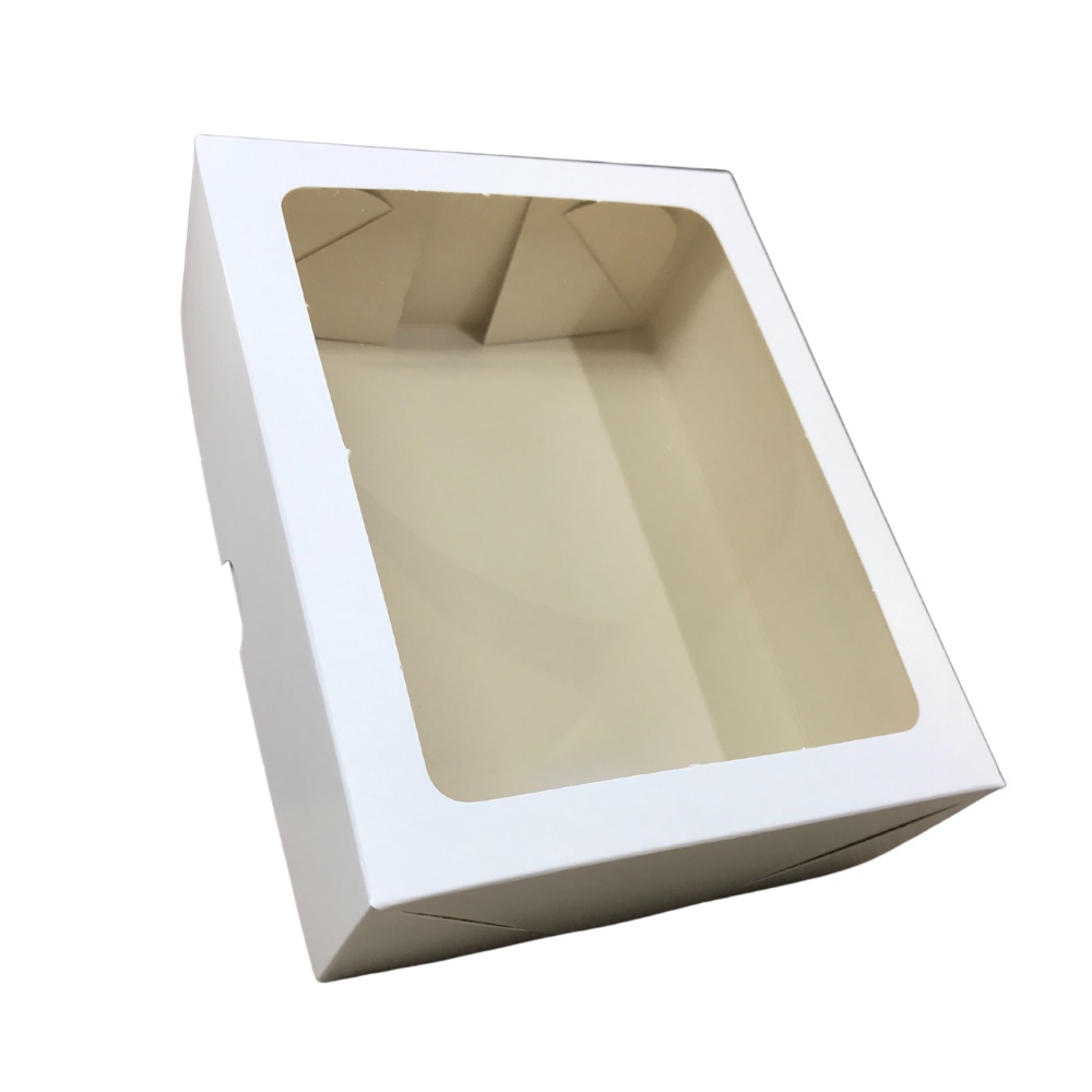 Caixa De Papel Duplex Branca Tampa Com Visor 19x15x6 - 20 Un | Shopee ...