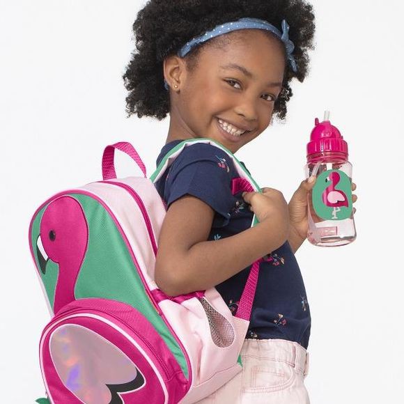 Mochila Skip Hop Tubarão/Flamingo | Shopee Brasil