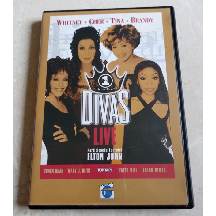 DVD: Divas "Live" - 1VH Music First (Original) | Shopee Brasil