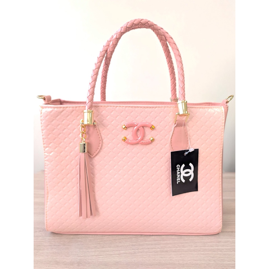 Bolsa Chanel - Rosa | Shopee Brasil