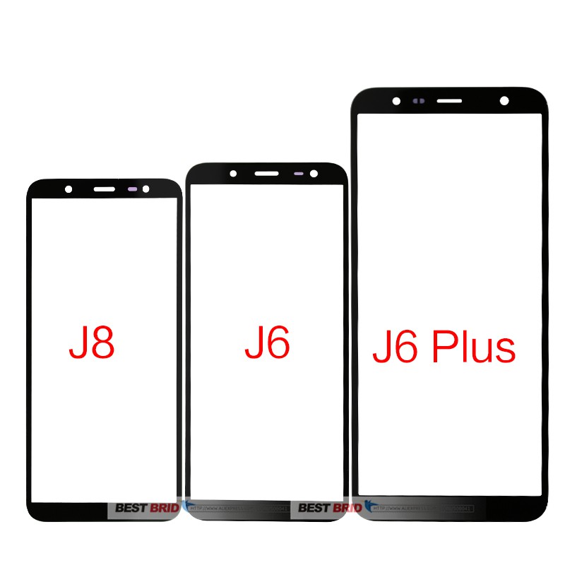 Para Samsung Galaxy J8 J6 Plus LCD Tela De Toque Capa Vidro Peças ...