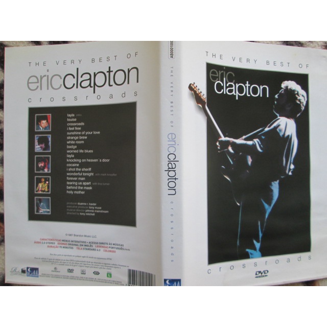 DVD - ERIC CLAPTON / The Very Beste Of Eric / Crossroads / Original ...