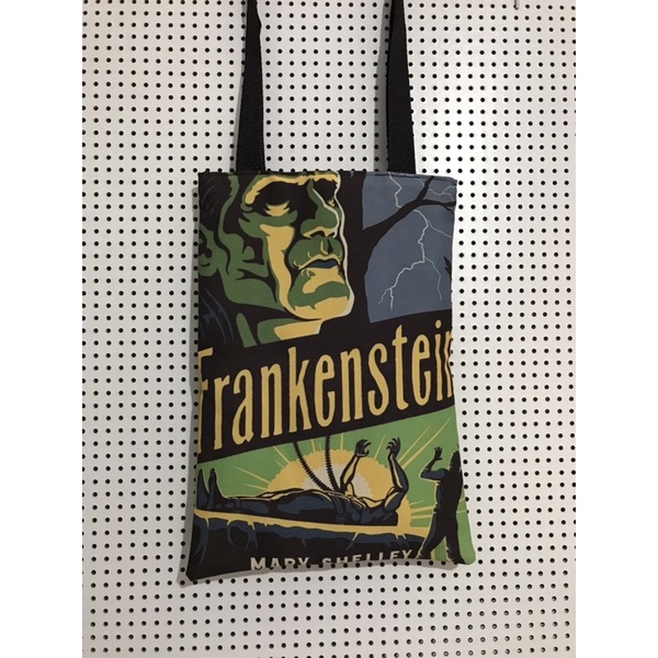 bolsa sacola dupla face Frankenstein e Bride of frankstein ecobag horror cult | Shopee Brasil