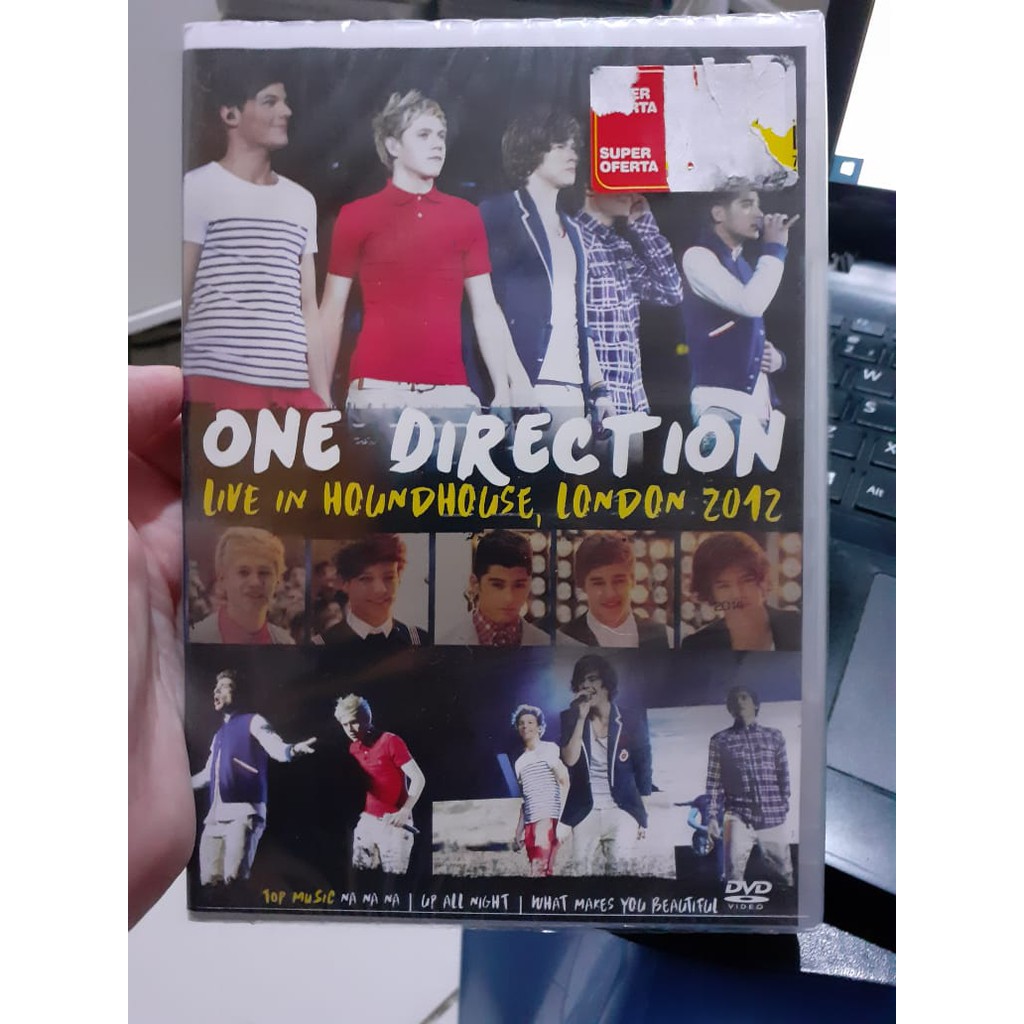 dvd one direction live in houdhouse, london 2012 lacrado | Shopee Brasil
