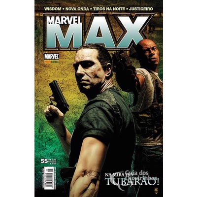 Marvel Max n° 55 - Na Mira do Tubarão! (capa c/ avaria) | Shopee Brasil