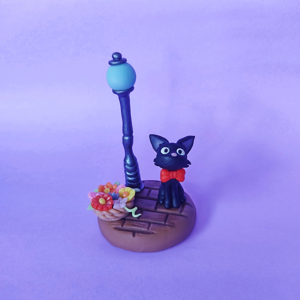 Colecionável Chibi P- Jiji - O Serviço de Entregas da Kiki | Shopee Brasil