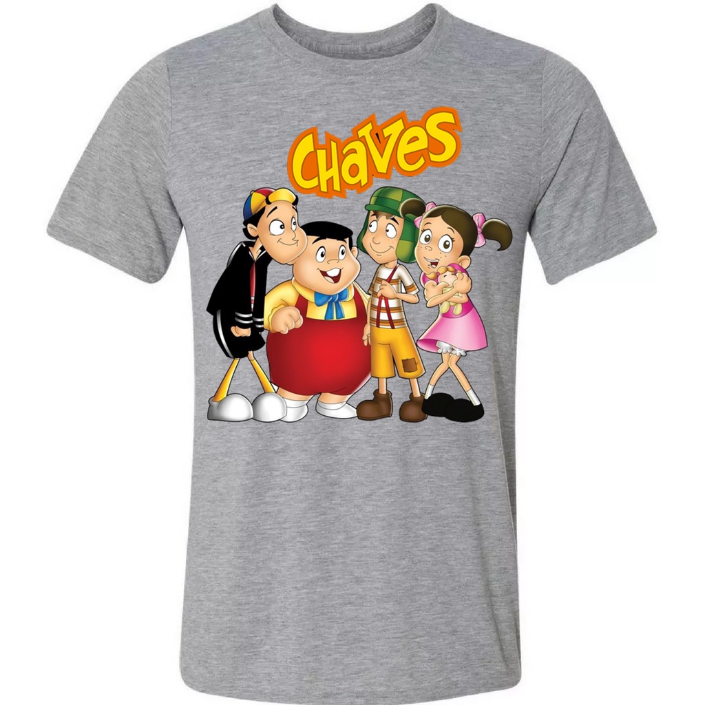 CAMISA CAMISETAS CHAVES Desenho Filmes Series Swag 13 | Shopee Brasil