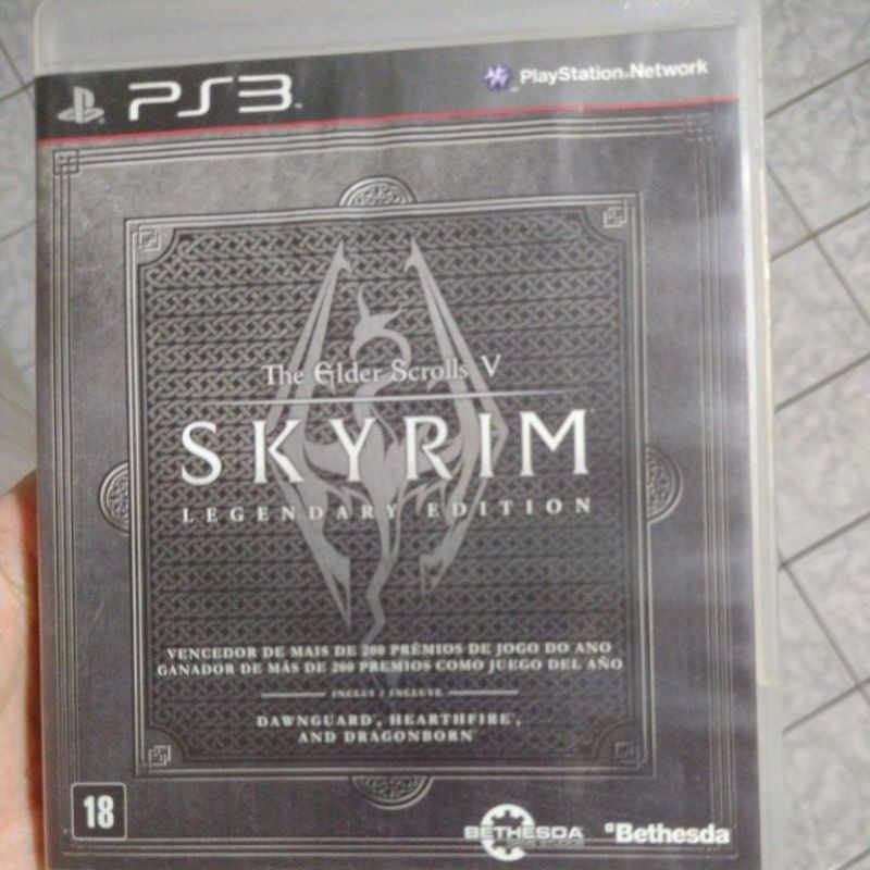 PS3 Skyrim Legendary Edition | Shopee Brasil