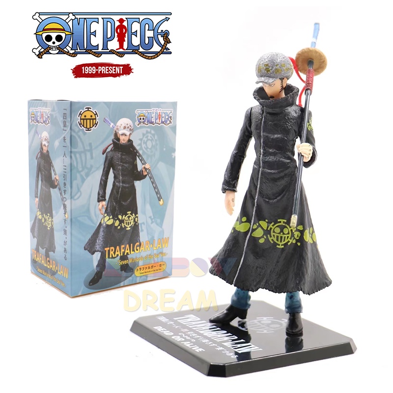 One Piece Lei Action Figure Toy Collectibles Modelo Law Manga Figuras ...