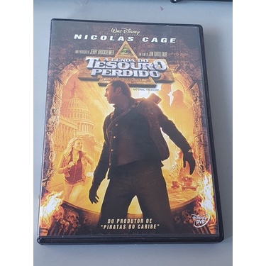 Dvd A Lenda Do Tesouro Nicolas Cage | Shopee Brasil