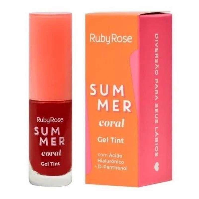 GEL TINT RUBY ROSE CORAL | Shopee Brasil