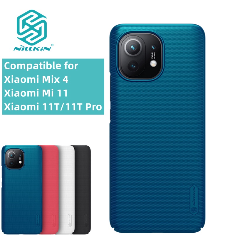 Nillkin Para Xiaomi Mix 4 11/11T Pro/11T Escudo Fosco PC Matte Plástico Rígido À Prova De Choque ...
