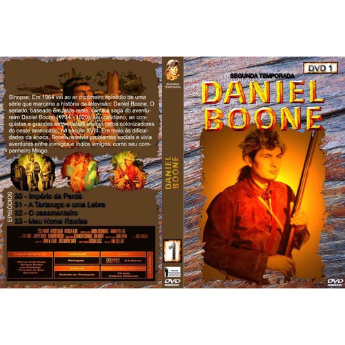Dvd Daniel Boone ( 8 Dvds ) | Shopee Brasil