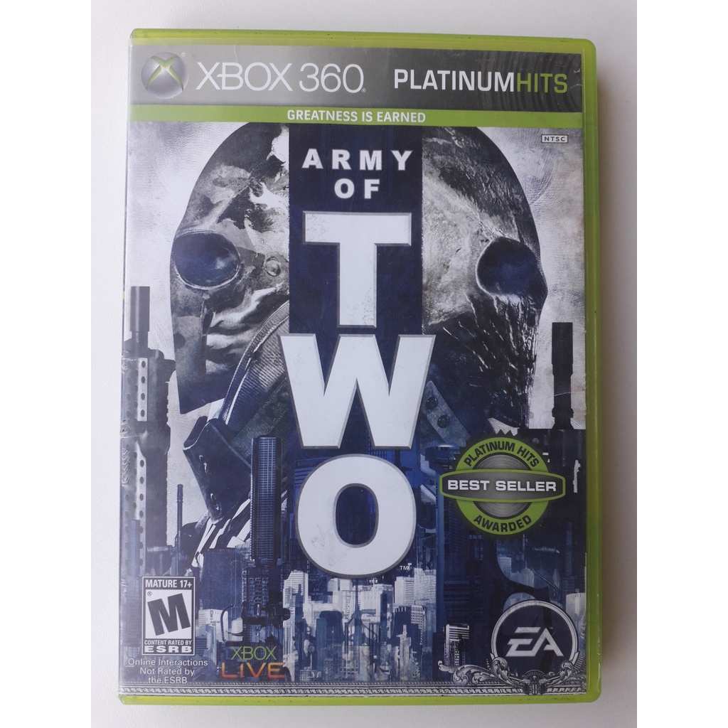 Jogo Xbox 360 Army Of Two - Mídia Física | Shopee Brasil