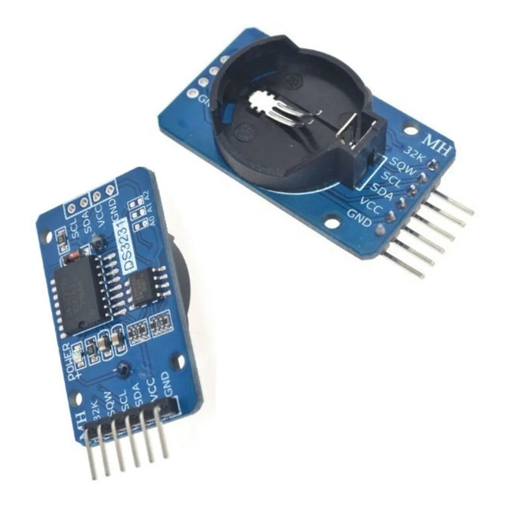 Módulo Rtc Real Time Clock Ds3231 Arduino Esp8266 Esp32 Rasp Código 0960
