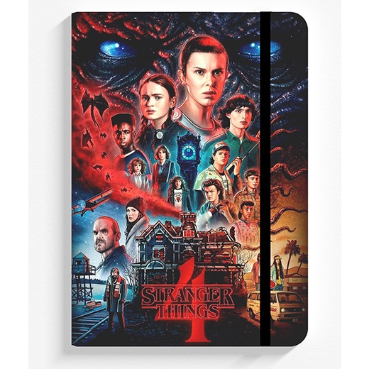 Caderno SKETCHBOOK ou anotações STRANGER THINGS 21x14cm | Shopee Brasil