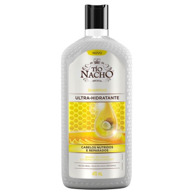 Tio Nacho Coco Shampoo Ultra Hidratante 415ml | Shopee Brasil