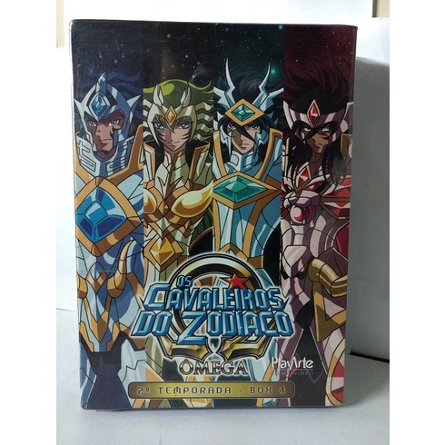 DVD Os Cavaleiros do Zodíaco - 2ª Temporada - Box 4 - Novo / Original / Lacrado | Shopee Brasil