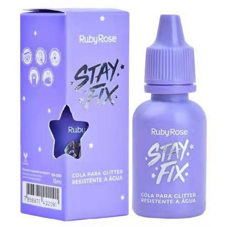 Cola Glitter Stay Fix Ruby Rose HB584 | Shopee Brasil