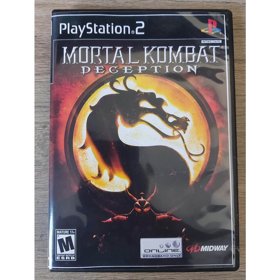 Mortal Kombat Deception ps2 | Shopee Brasil
