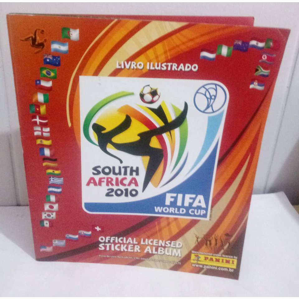 Album de Figurinhas Copa do Mundo Africa do Sul 2010 Panini - Fifa ...