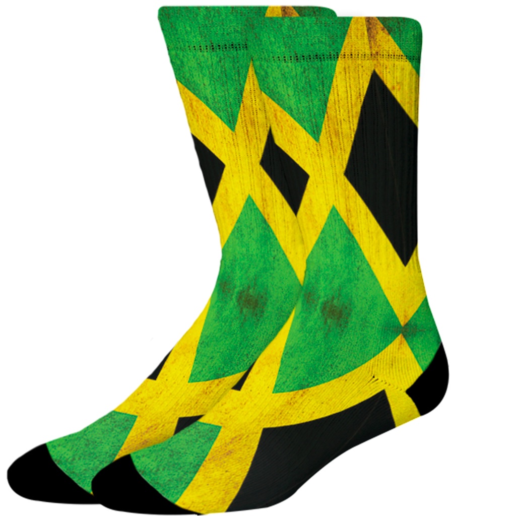 Meia Personalizada - Jamaica Flag | Shopee Brasil