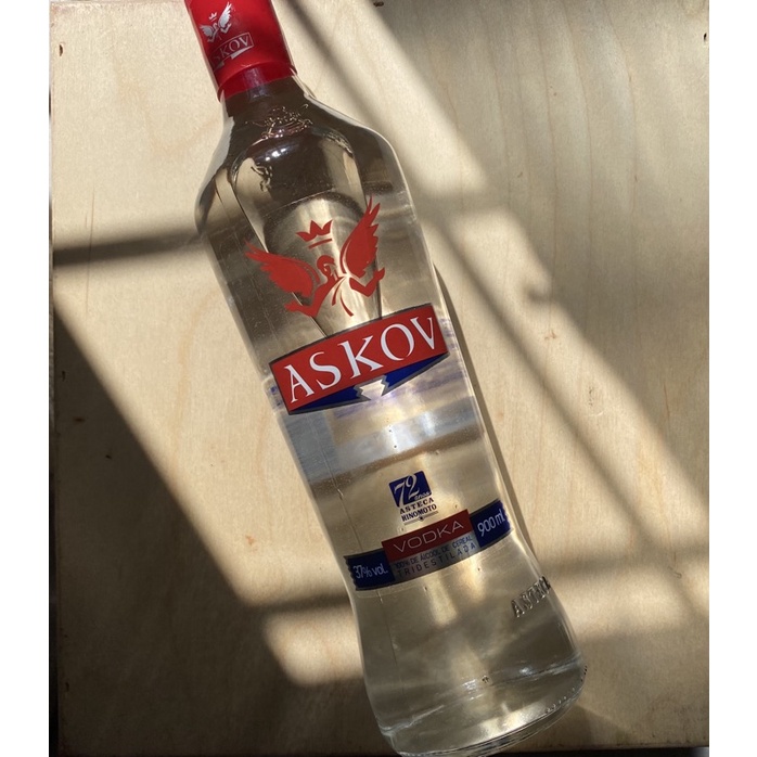 Vodka Askov 900ml | Shopee Brasil