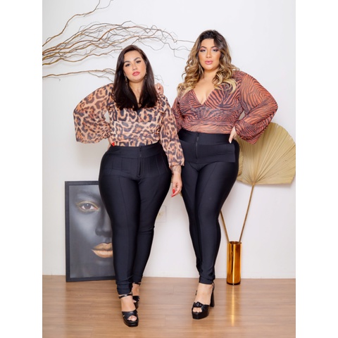Calça lipo Plus size | Shopee Brasil