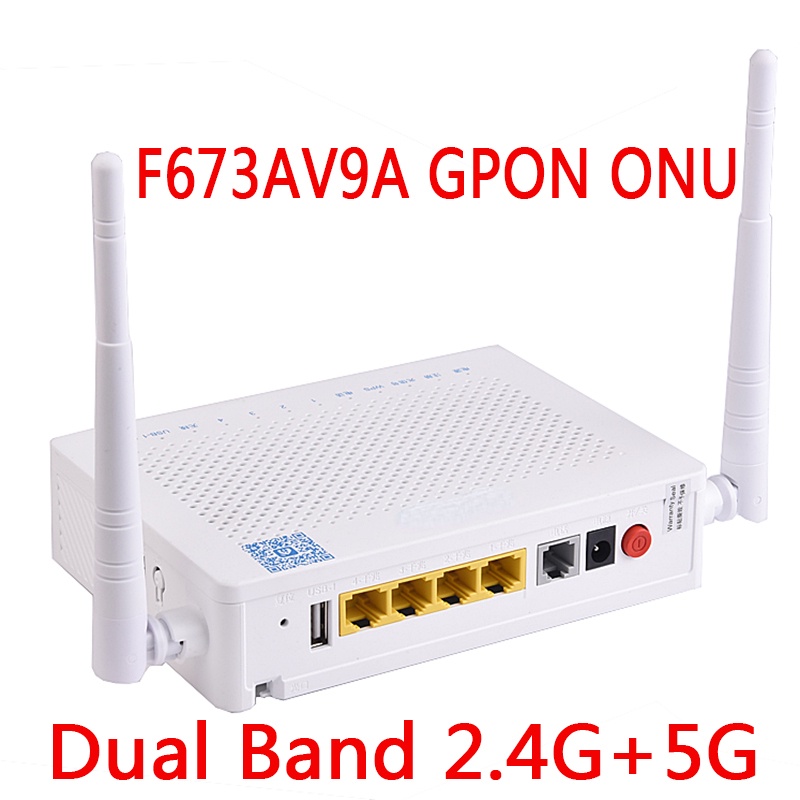 F673AV9a Dual band 4GE + 1tel + 2usb 5G WIFI second-hand modem De Fibra ...