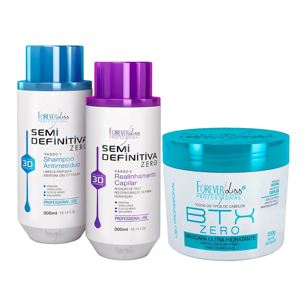Semi Definitiva Forever Liss 2 X 300ml Botox Forever Liss Btx Botox