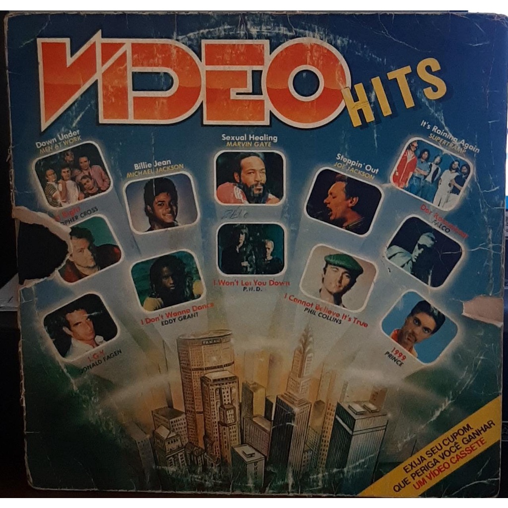 Disco de Vinil LP Video Hits | Shopee Brasil
