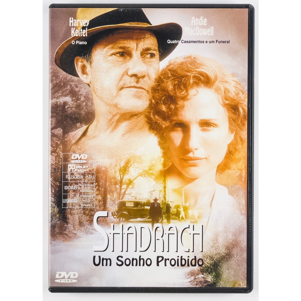 DVD Shadrach Um Sonho Proibido com Harvey Keitel | Shopee Brasil