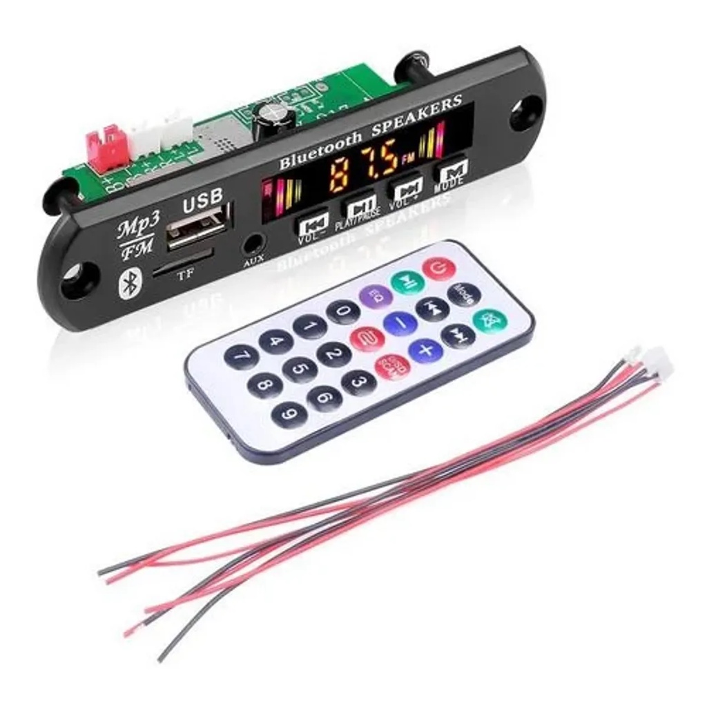 Placa Amplificada Decodificadora Bluetooth 5.0 Mp3 | Shopee Brasil