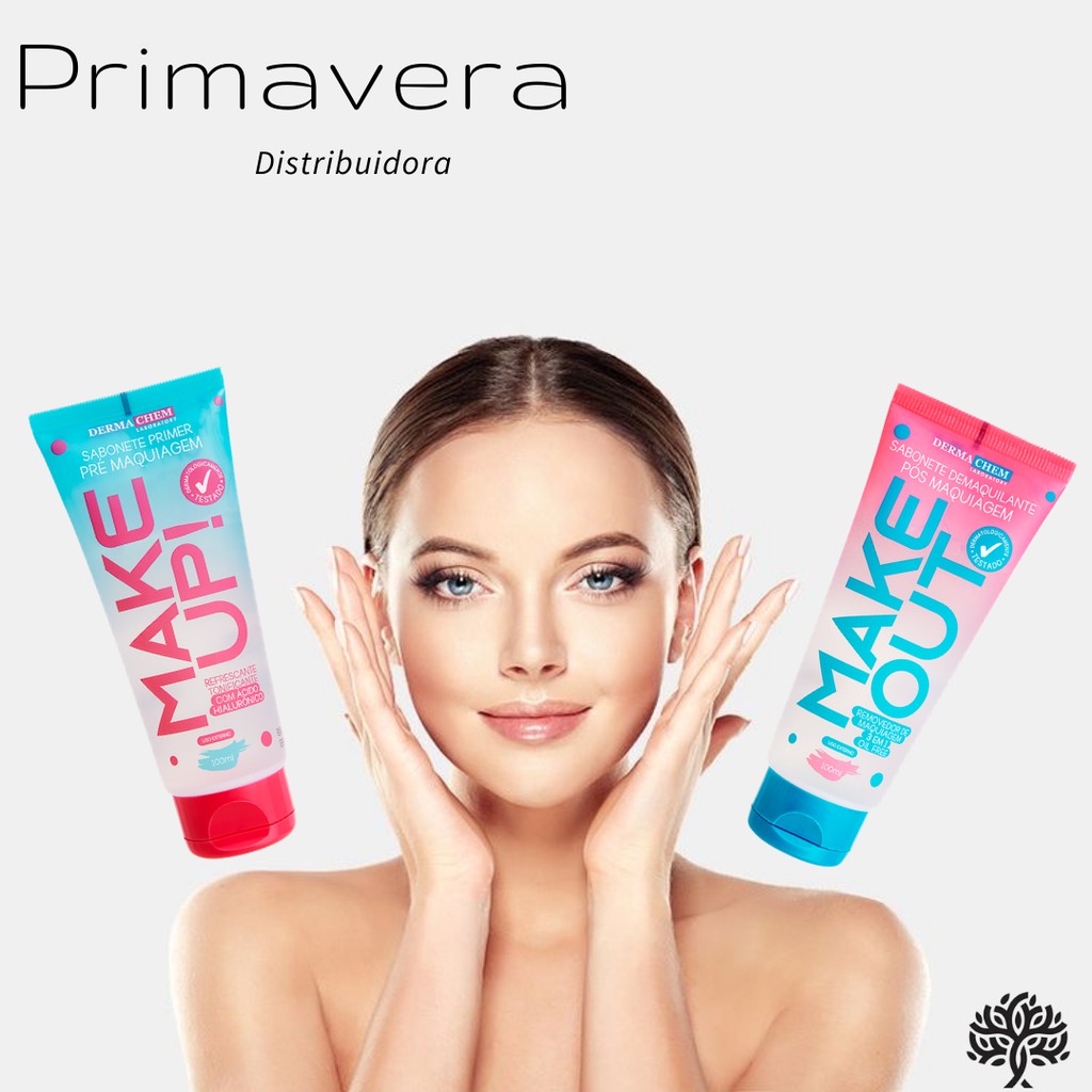 Sabonete Demaquilante Make Out E Sabonete Primer Make Up 100ml ...