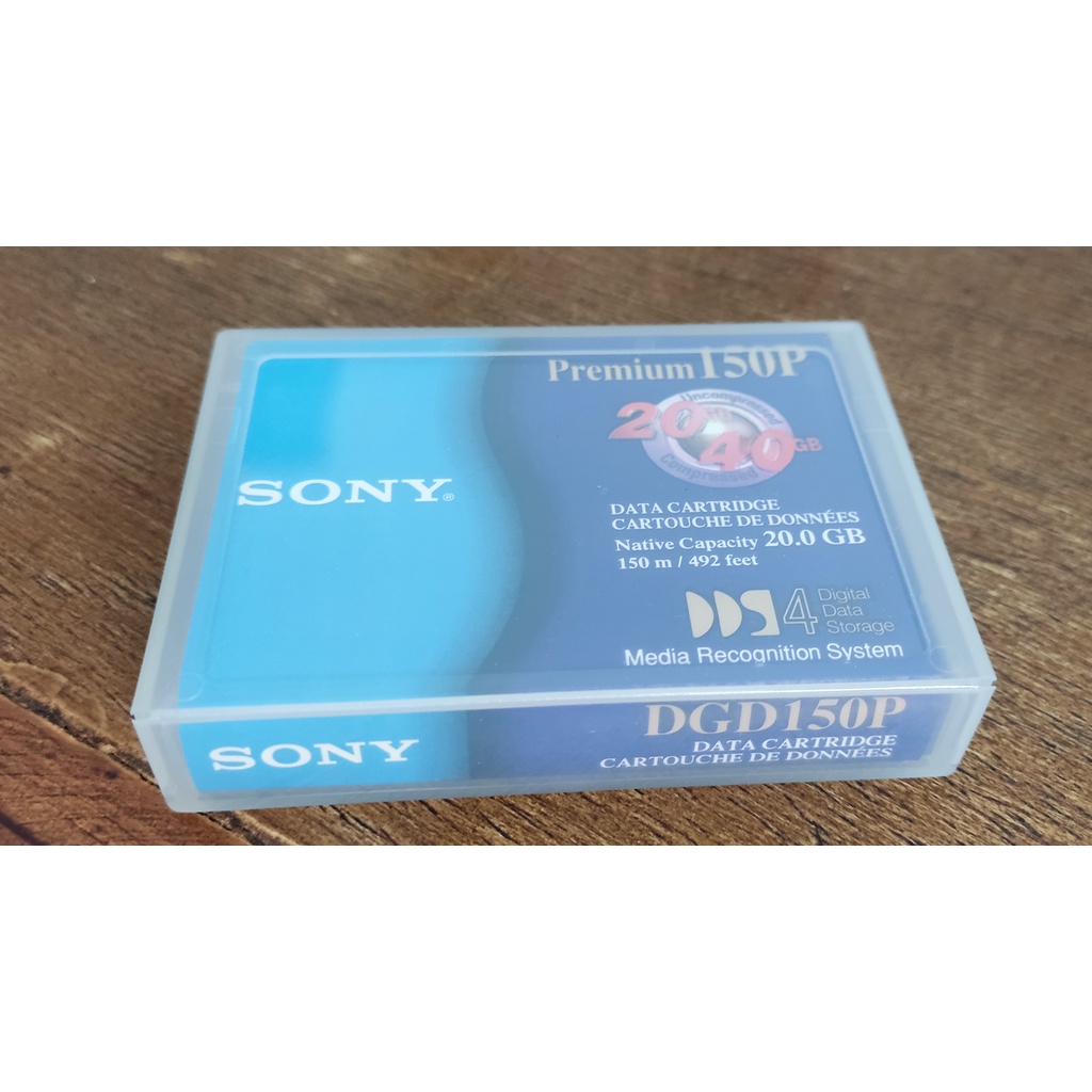 Fita Sony DGD 125P - DAT DDS-3 - 12/24 GB - UNIDADE - (Novas sem uso ...