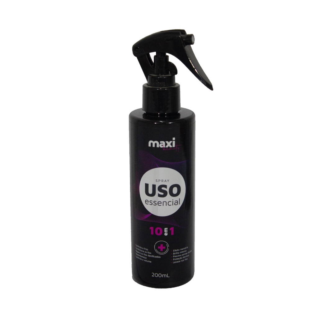 Spray Capilar de Uso Essencial 10 em 1 - 200ml - Maxi Beauty | Shopee ...