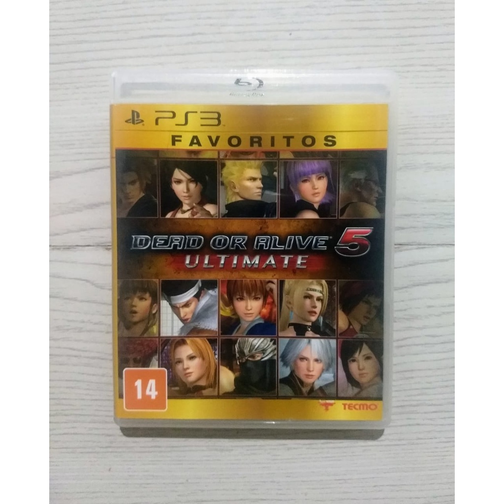 Dead or Alive 5 Ultimate - Mídia Física (PS3) | Shopee Brasil