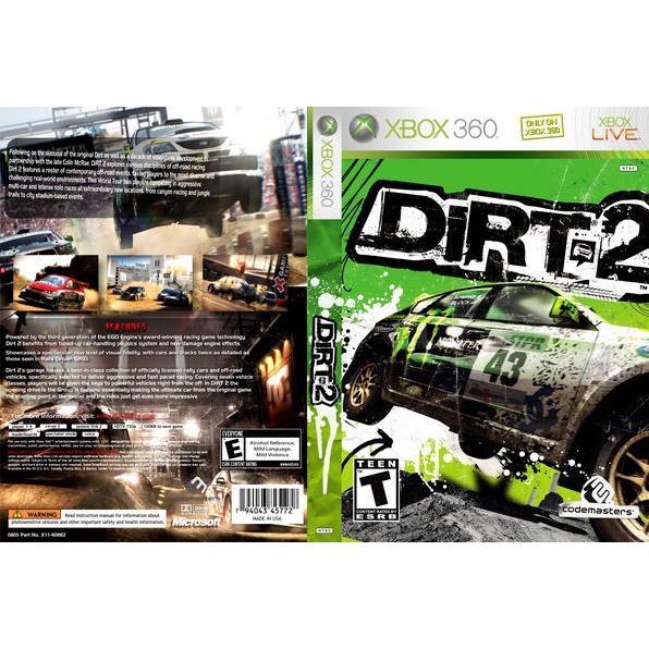 Dirt 2 P XBOX360 LTU LT JTAG RGH Shopee Brasil