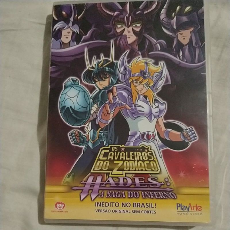 Dvd Os Cavaleiros do Zodíaco- Hades- Saga do Inferno Vol 03 | Shopee Brasil