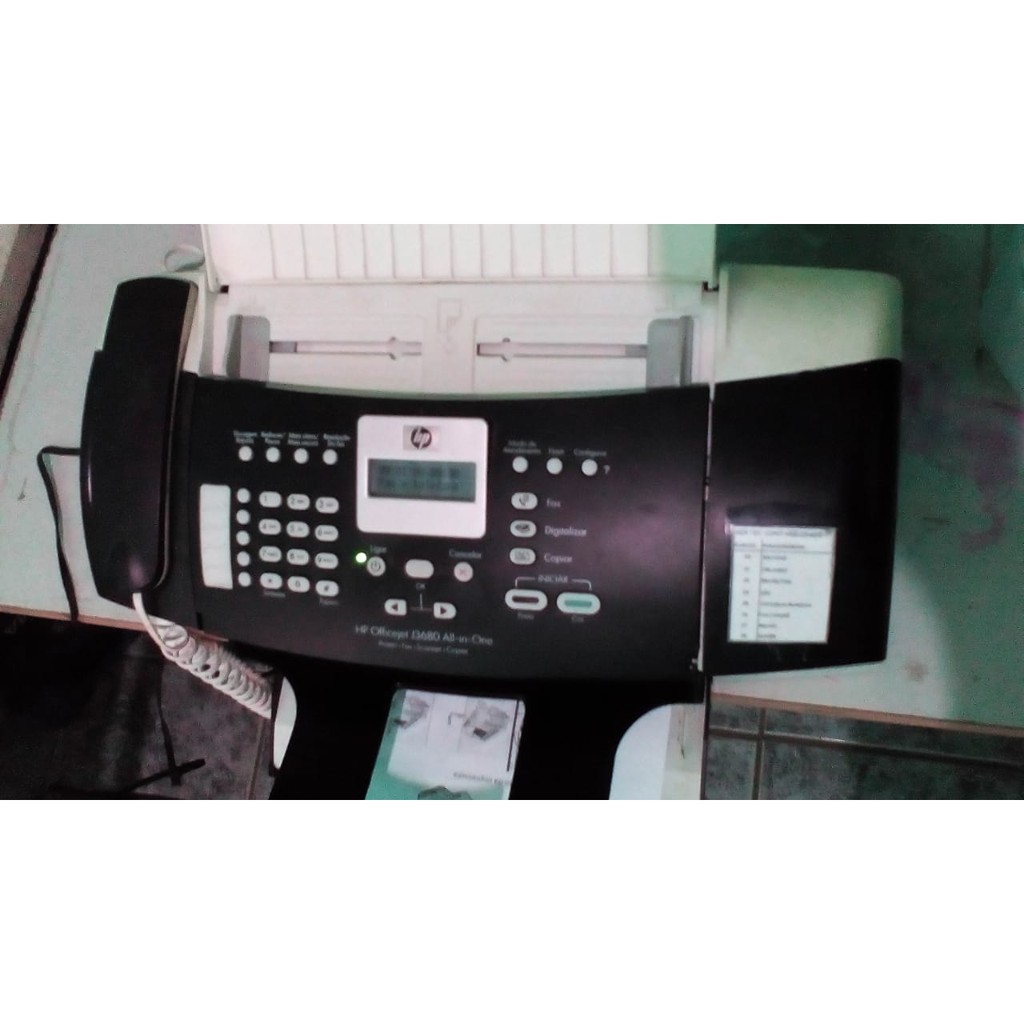 Hp Officejet Fax e telefone de 10 a 25 reais (P/ RETIRADA DE PEÇAS ...