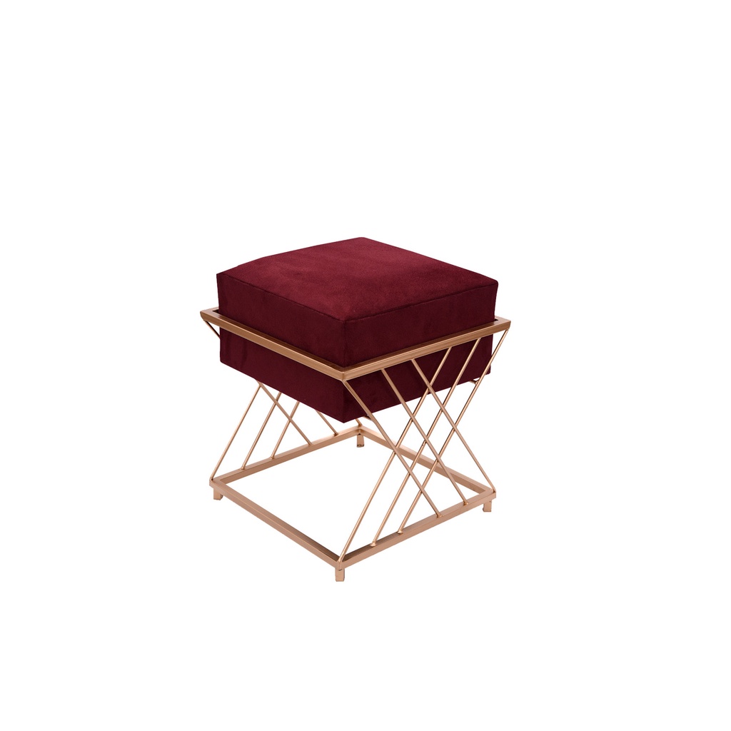 Puff de ferro para sentar Quadrado, Design moderno | Shopee Brasil