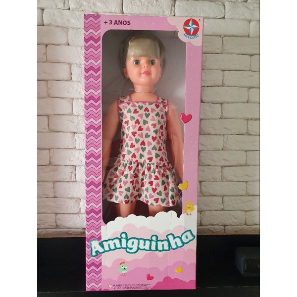 Boneca Amiguinha Estrela original 80 cm | Shopee Brasil