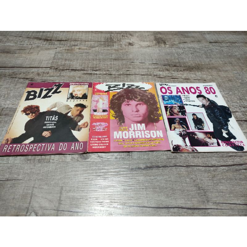 Revista Bizz com matérias da Madonna | Shopee Brasil